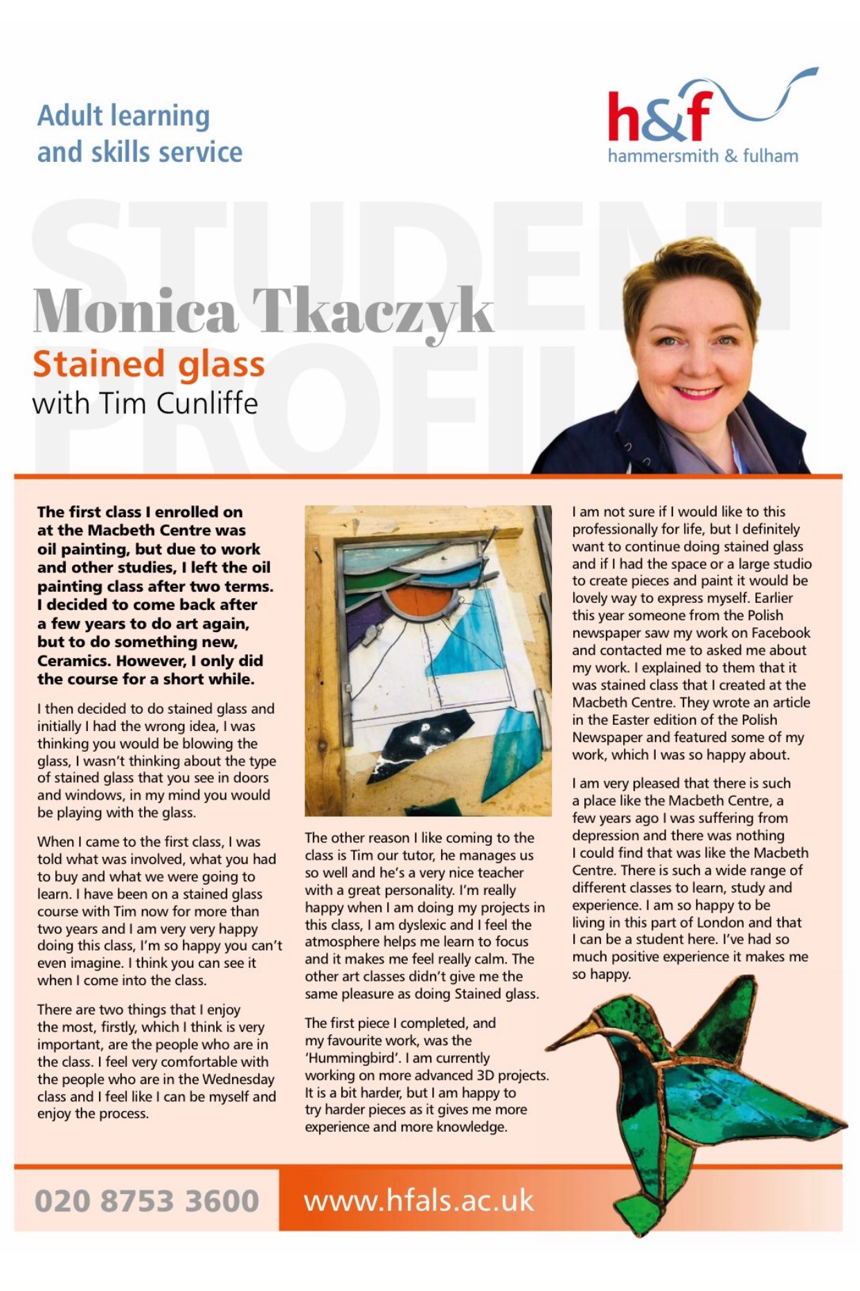 Macbeth Center in Hammersmith London – Monika Tkaczyk